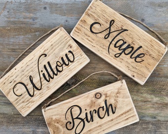Personalised Wooden Door Sign - Etsy UK