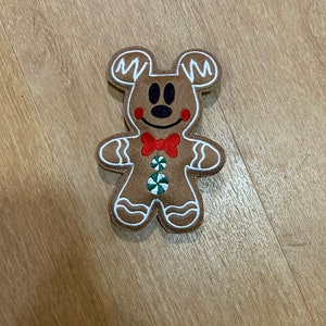 Gingerbread Mickey Felt Stuffie - Etsy