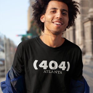 Atlanta Georgia is Calling: 404 Area Code T-shirt, ATL Natives Short ...