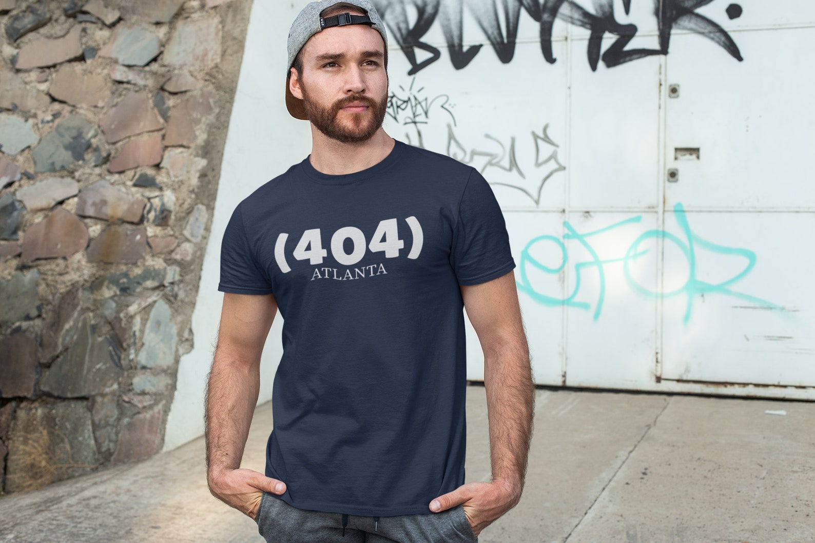Atlanta Georgia is Calling: 404 Area Code T-shirt, ATL Natives Short ...