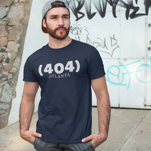 Atlanta Georgia is Calling: 404 Area Code T-shirt, ATL Natives Short ...