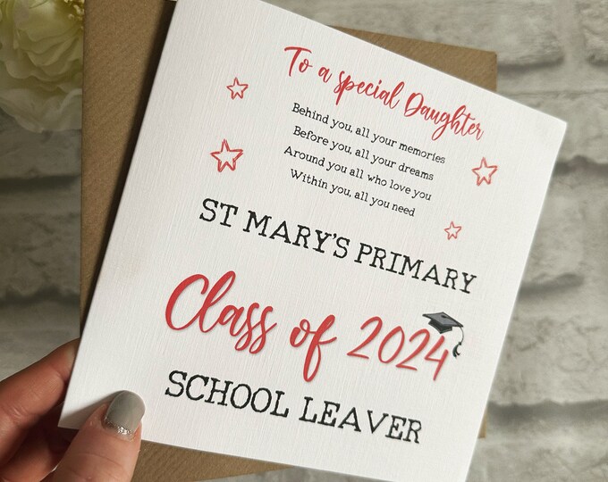 Last Day of School Card, Last Day of Year 11 Card, Leaving School Card ...