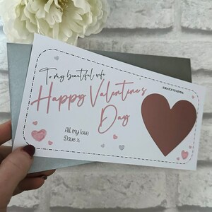 Valentines Scratch off Voucher - Valentine’s Day Gift Voucher ...