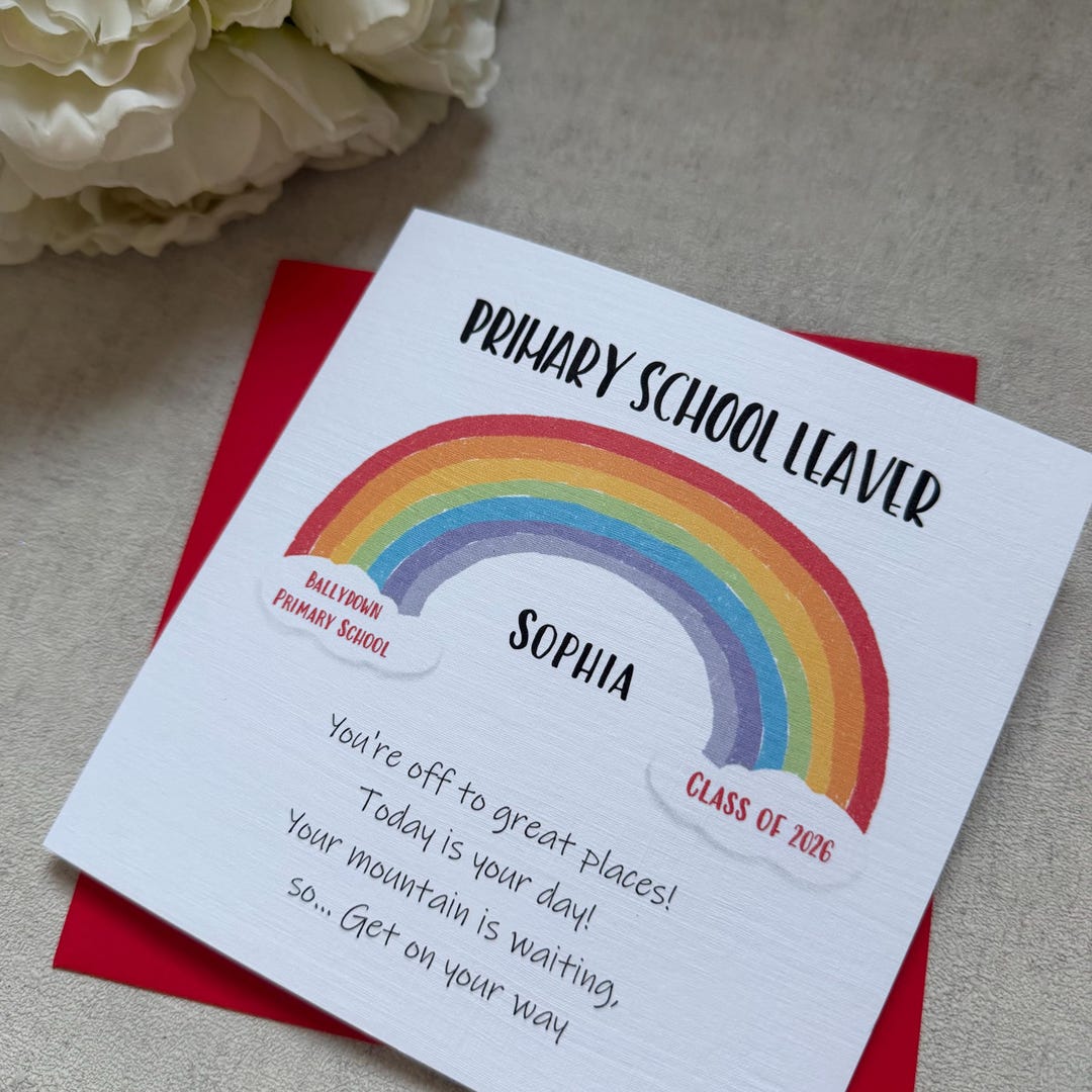 Personalised School Leaver Card: Dr. Seuss Quote, Class of 2026 - Etsy