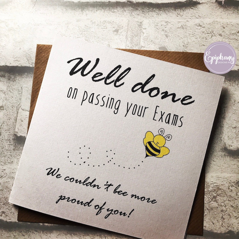 Exam Congratulations - You Passed! AQE, GCSE, A-level, Degree ...