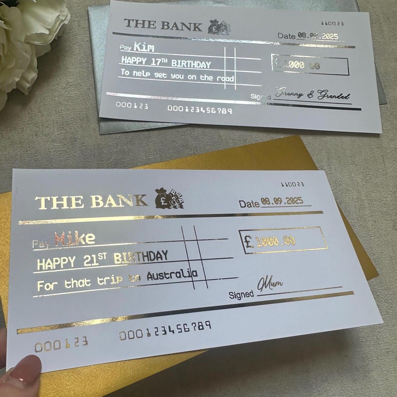 Fake Cheque Gifts - 60+ Gift Ideas for 2025