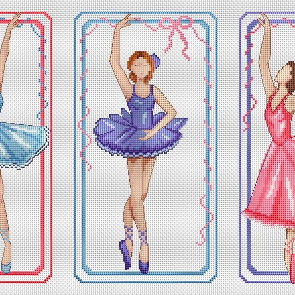 Dancer Cross Stitch - Etsy