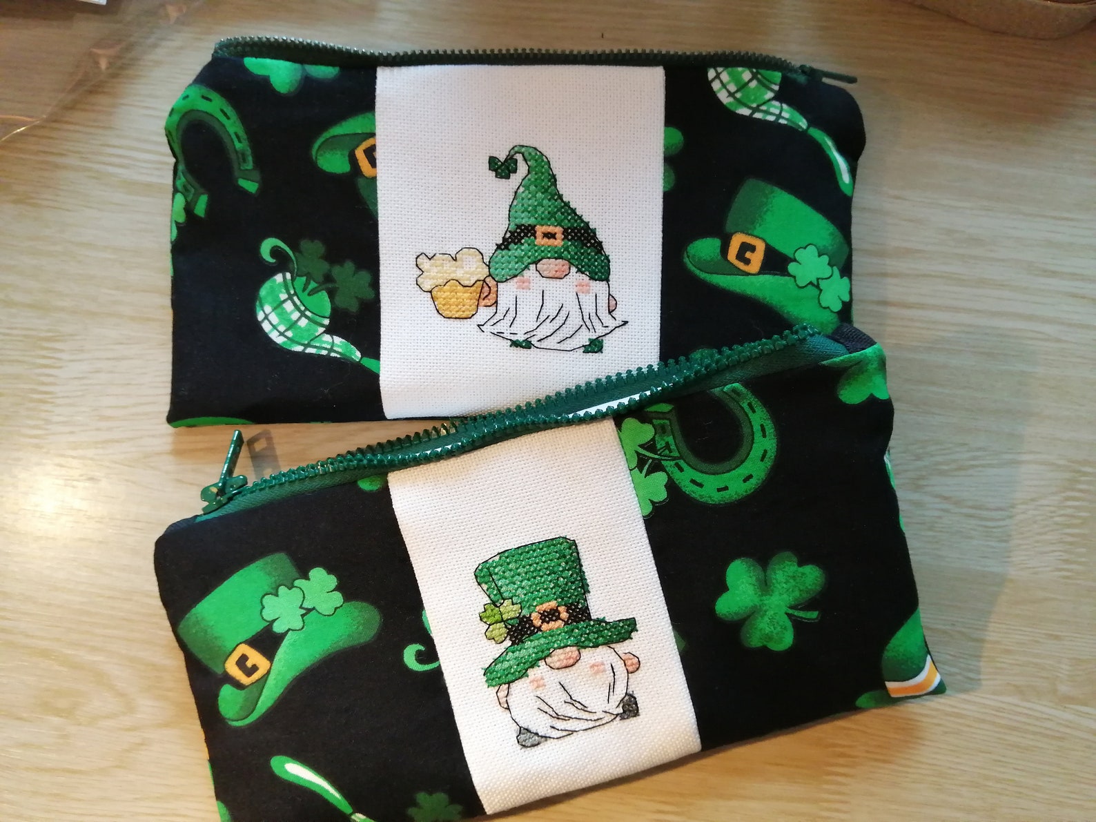 Irish Gnomes Flat Case / Small Purse / Purse Accessories / - Etsy