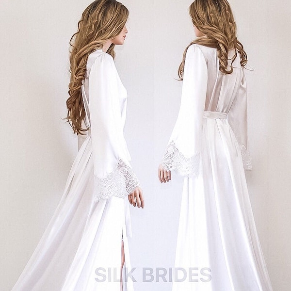 Bridal Maxi Robe - Etsy