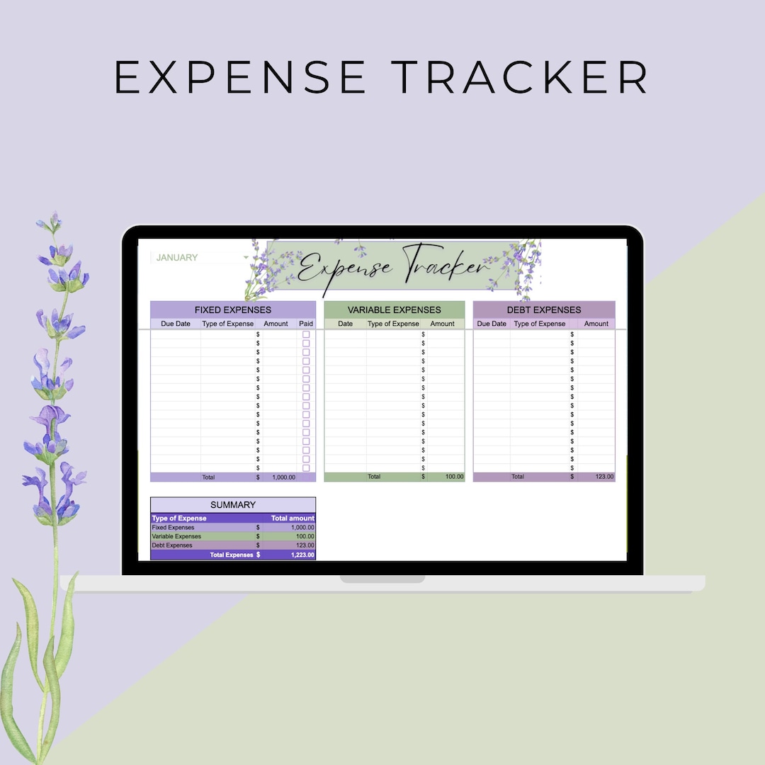 Expense Tracker Spreadsheet, Small Business Expense Tracker ...