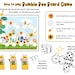 Bumble Bee Board Game - Printable PDF - Instant Digital Download - Two ...