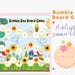 Bumble Bee Board Game - Printable PDF - Instant Digital Download - Two ...
