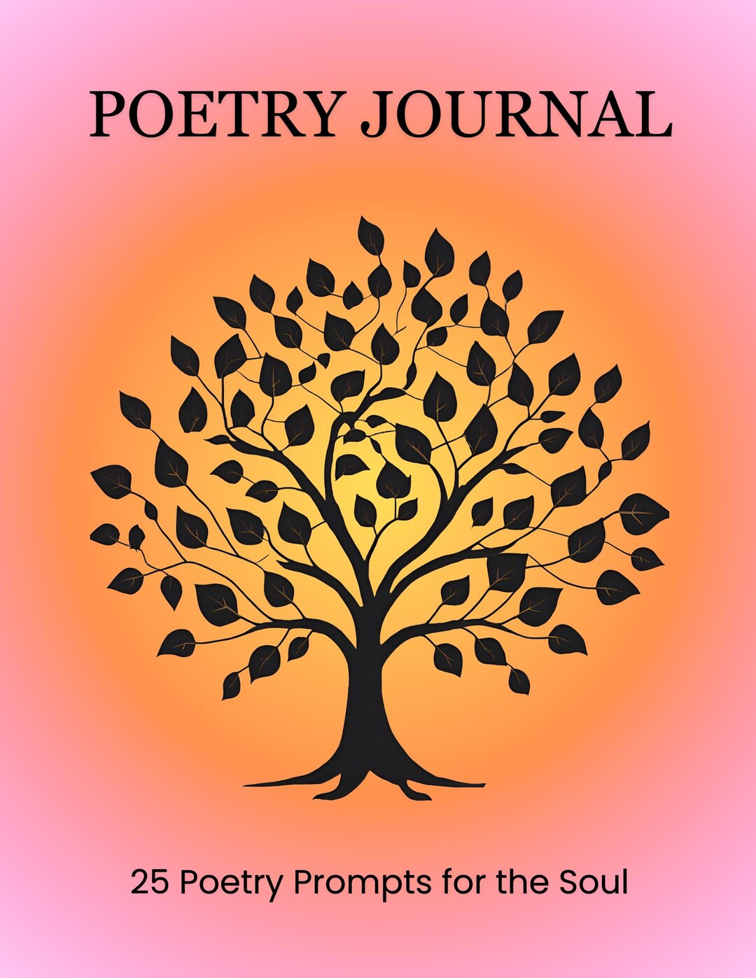 Poetry Journal: 25 Poetry Prompts for the Soul - Etsy