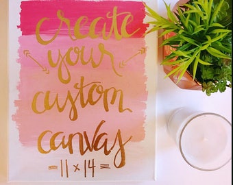 Canvas quotes | Etsy