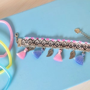 Gorgeous Pastel Friendship Bracelet, Unique Gift for Woman Who Has ...