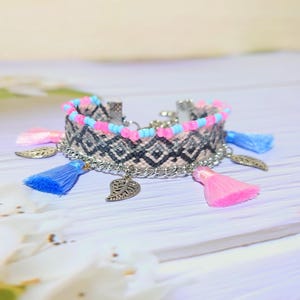 Gorgeous Pastel Friendship Bracelet, Unique Gift for Woman Who Has ...