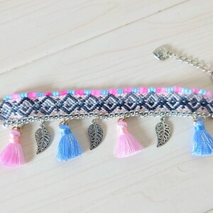Gorgeous Pastel Friendship Bracelet, Unique Gift for Woman Who Has ...