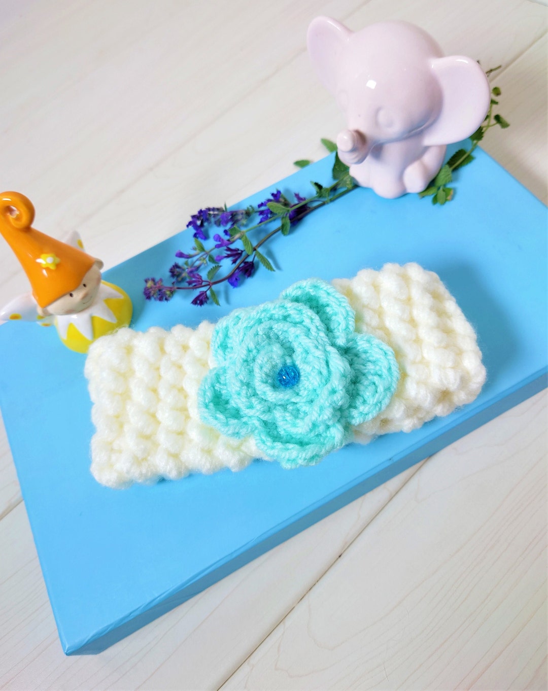 Cute Baby Headband With Big Flower Little One Girl Hair - Etsy
