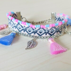 Gorgeous Pastel Friendship Bracelet, Unique Gift for Woman Who Has ...