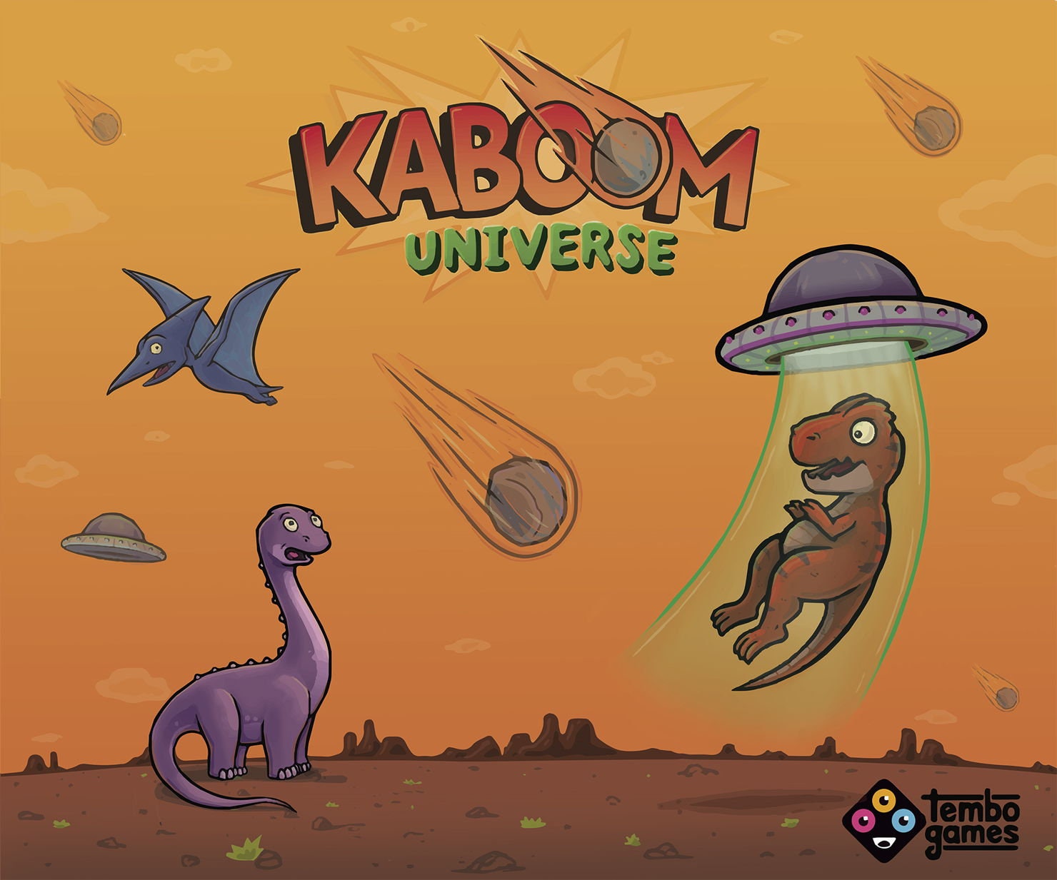 Kaboom Universe Card Game. Perfect for Board Game Dinosaurs | Etsy