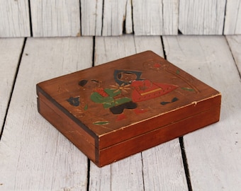 Hand painted box | Etsy