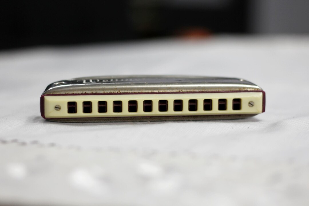 Vintage Harmonica Weltmeister, Germany Harmonica 40's, Mouth Organ Harmonica, Pocket Harmonica ...