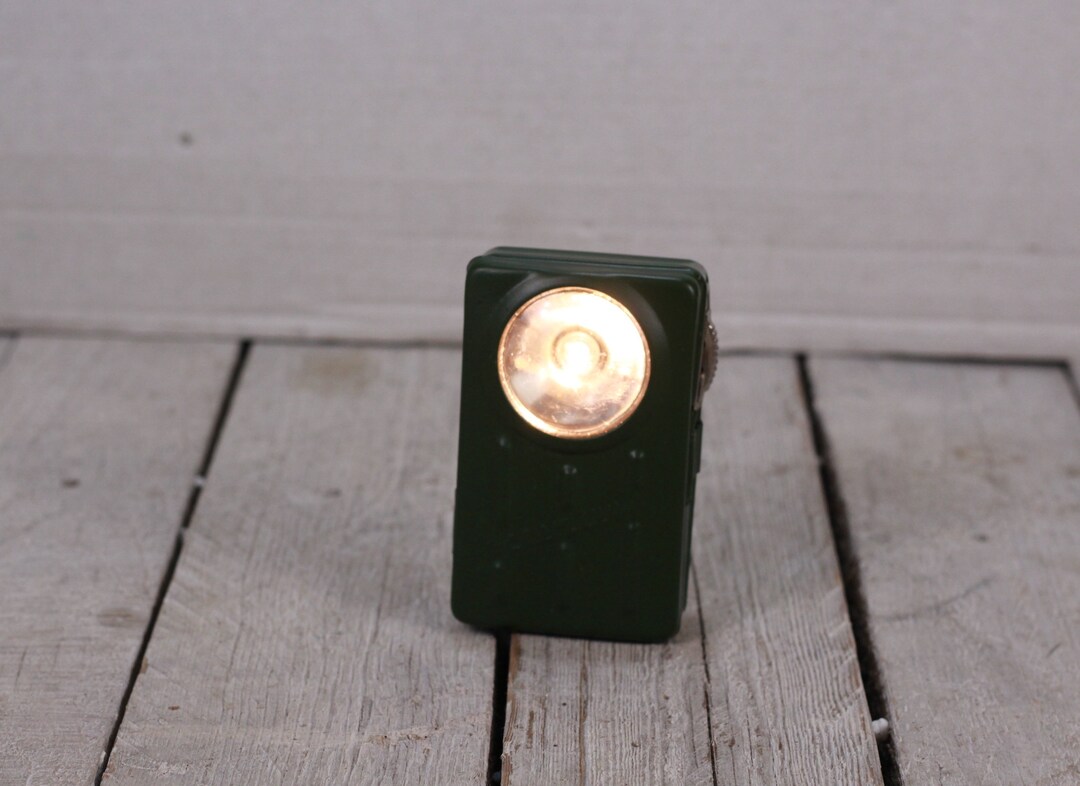 USSR Cold War Collectible Flashlight, Wall Hanging Torch, Vintage Torch ...