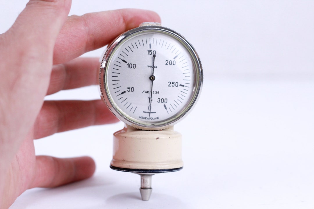 Vintage Manometer for Blood Pressure Meter, Old Manometer ...