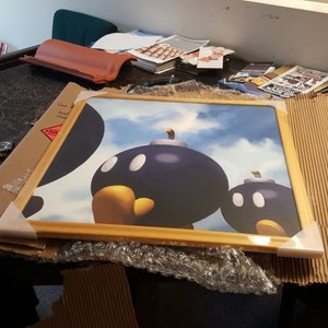 Bob-omb Battlefield Mario 64 50x50 Cm - Etsy
