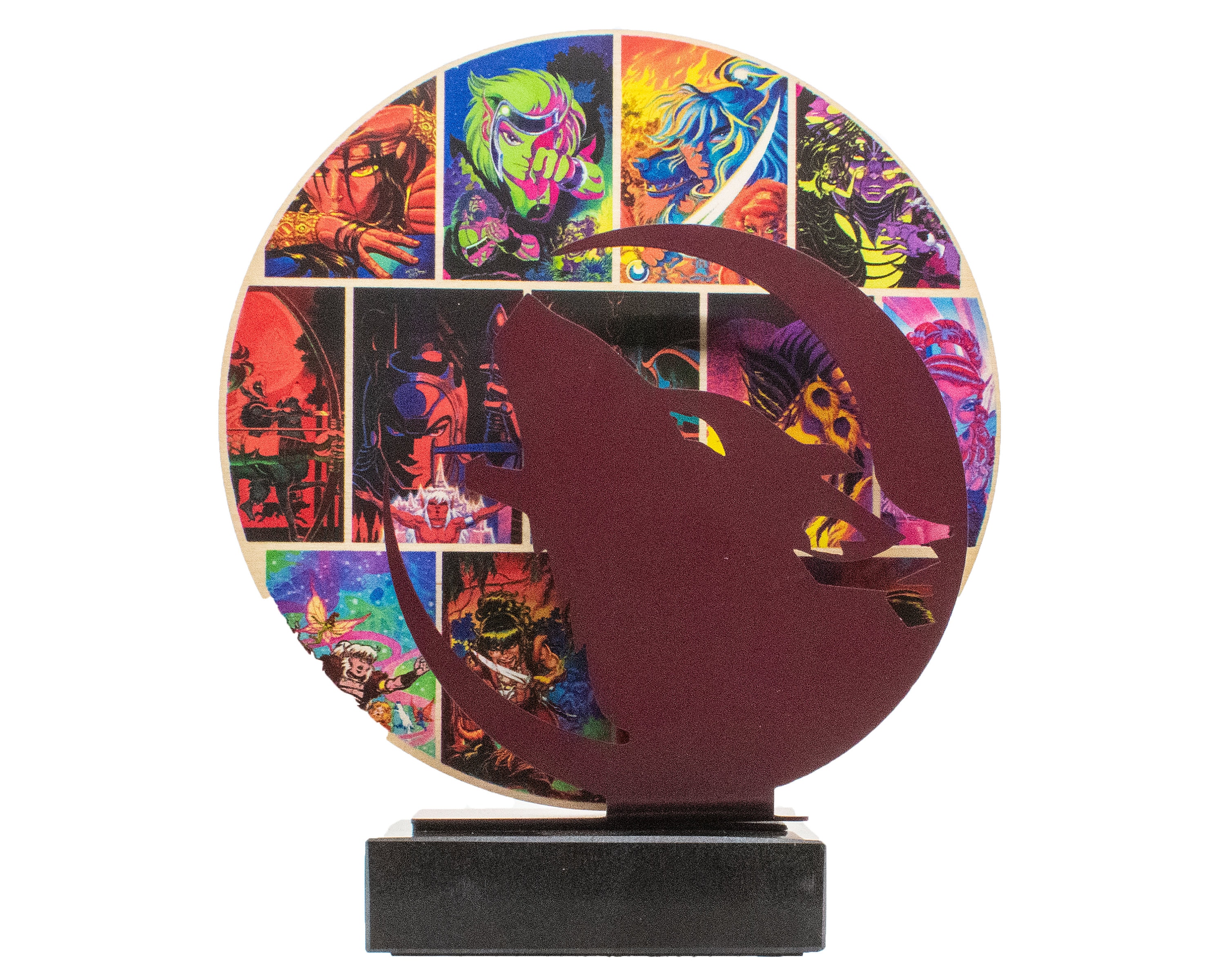 Warp Wolf: Wolfrider Laser Sculpture - Etsy