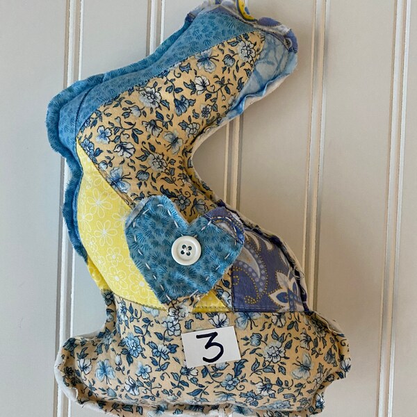 Patchwork Bunny - Etsy