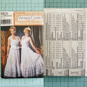 Vintage-look History Costume Patterns Simplicity, Butterick, Mccalls ...