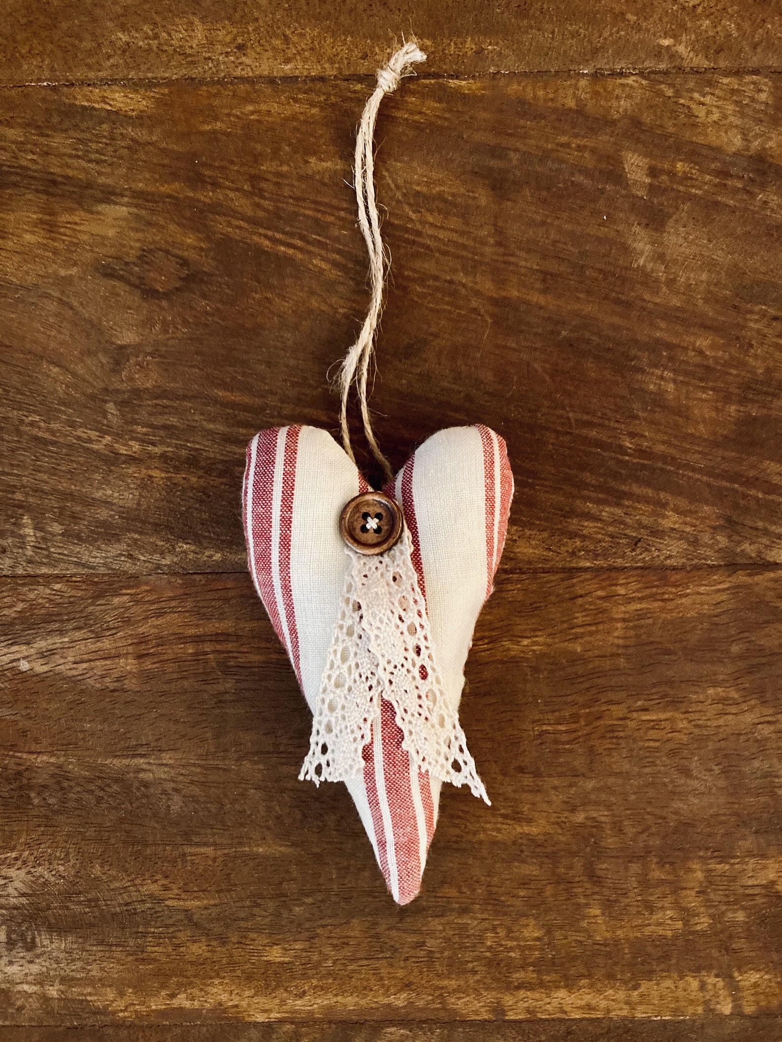 Primitive Fabric Heartsvalentine Decorprimitive Heart heart - Etsy