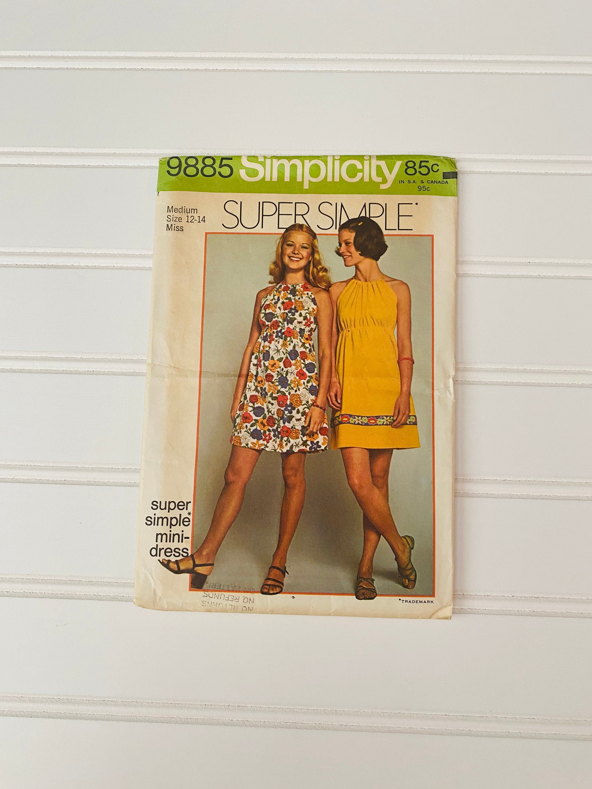 Vintage 70s-80s Sewing Patterns, Simplicity Mccalls Butterick ...