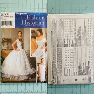 Vintage-look History Costume Patterns Simplicity, Butterick, Mccalls ...