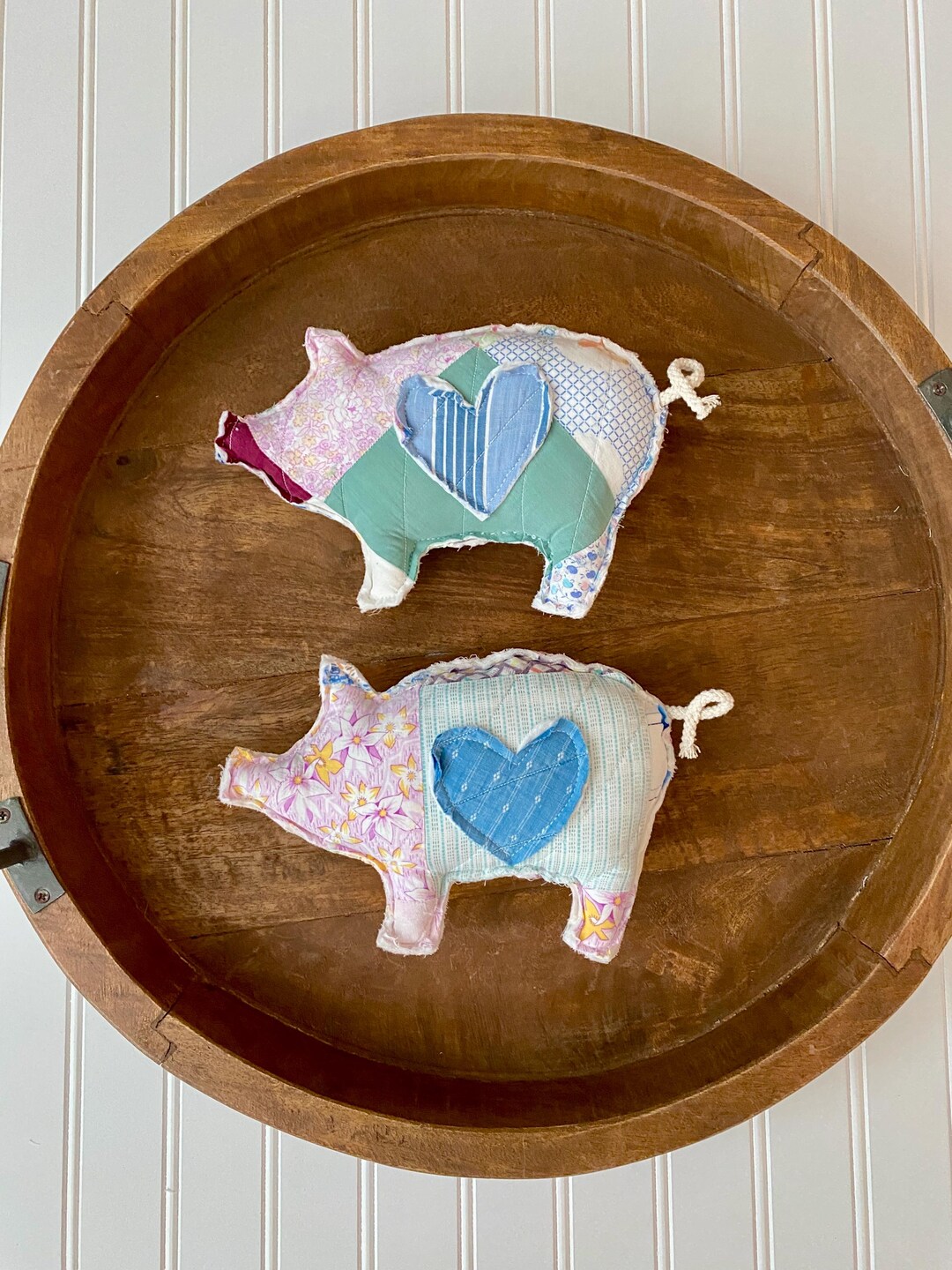 Cutter Quilt Pigs With Hearts, Vintage Quilt Pigs, Quilt Pig Bowl ...