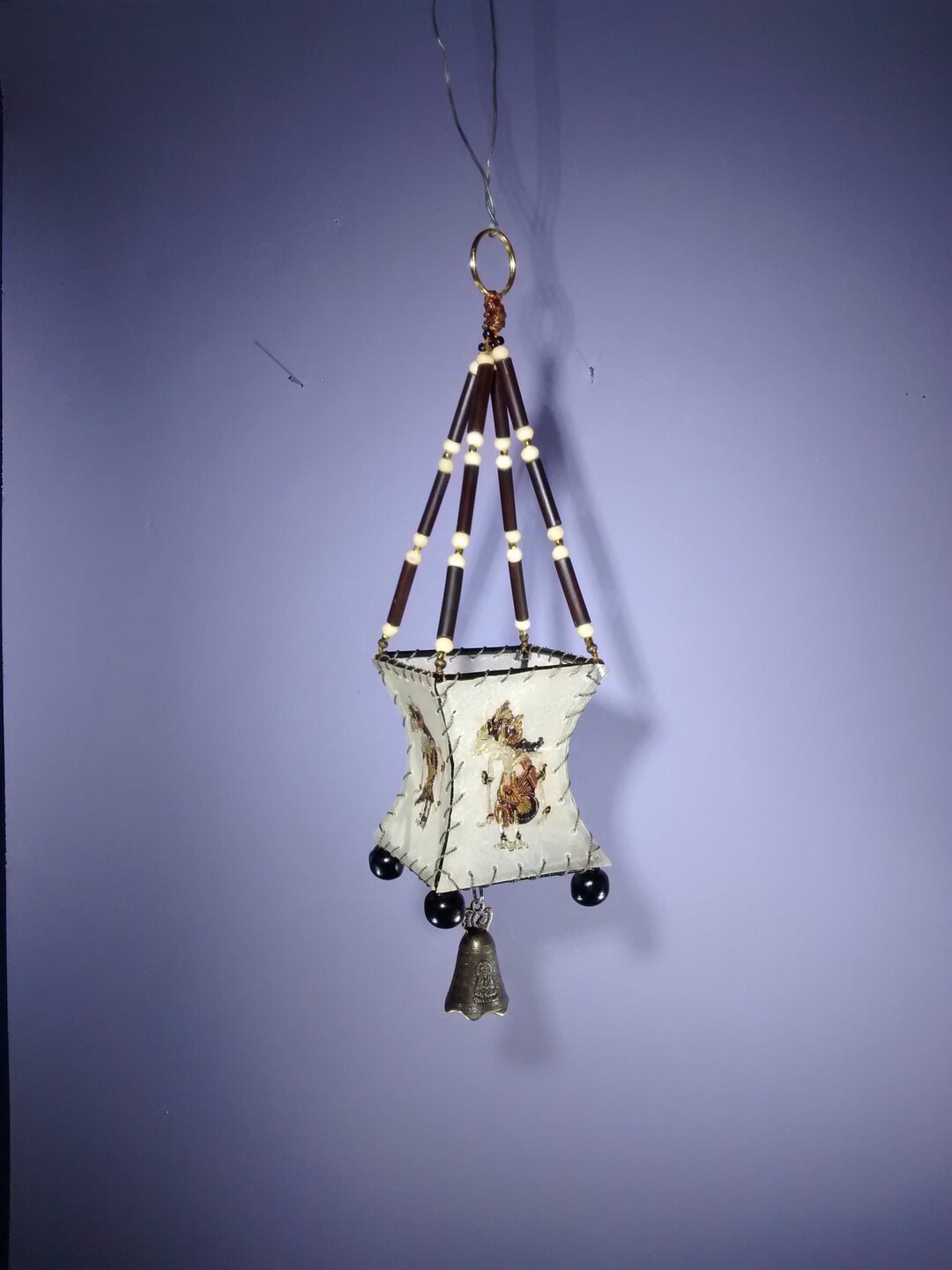 Indonesian, Buddha, Papyrus, Bronze Bell, Puppets, Unique, Great Gift ...