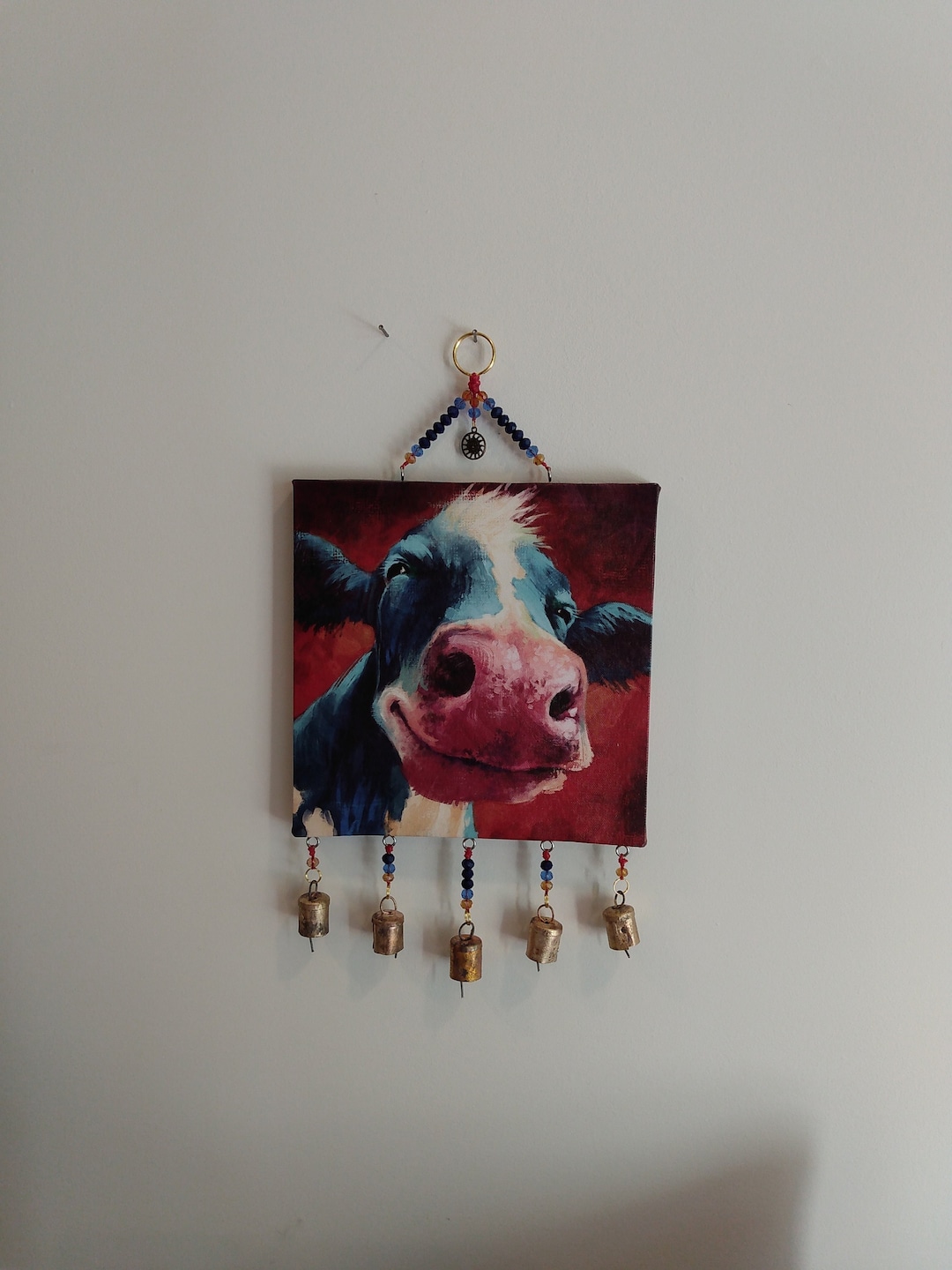 Father's Day! HAPPY COW! Fun, Cow Bells, Holstein, Adorable, Wall Decor ...