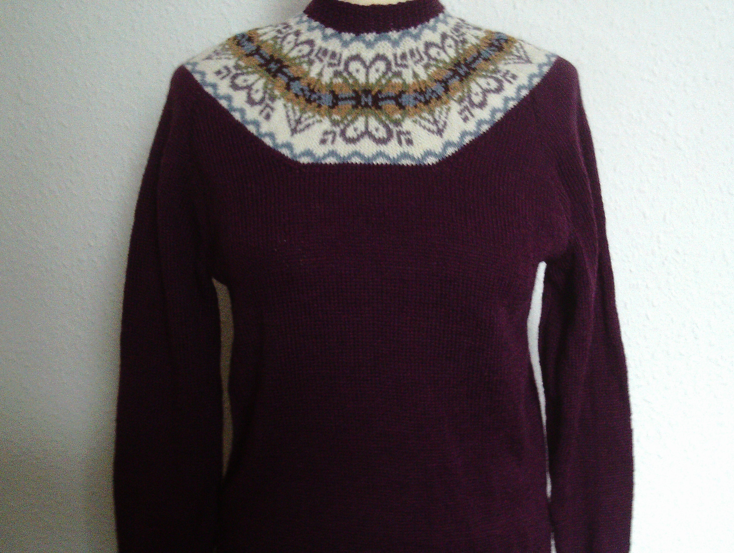 Traditional Fair Isle Sweater - Etsy