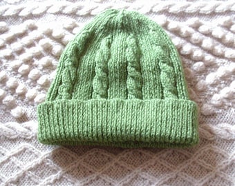 Women's Bobble Hat, 100% Eco-friendly Wool Beanie, Winter Hat, Ski Hat ...