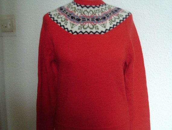 Traditional Fair Isle Sweater - Etsy