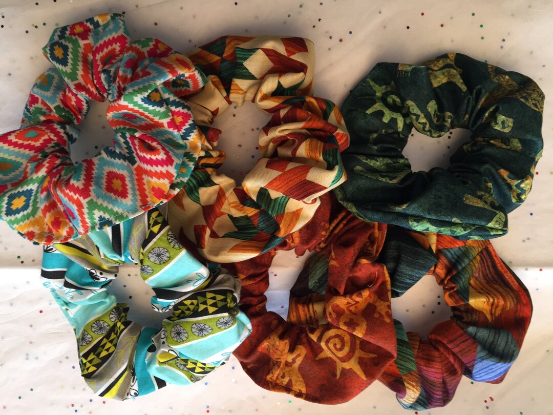 New-the Native American Inspired Scrunchies Collection 2 10 Styles to ...