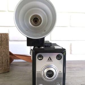 Antique Camera, 1950s Sears Tower Model 7 6x9 Film Camera, Vintage ...