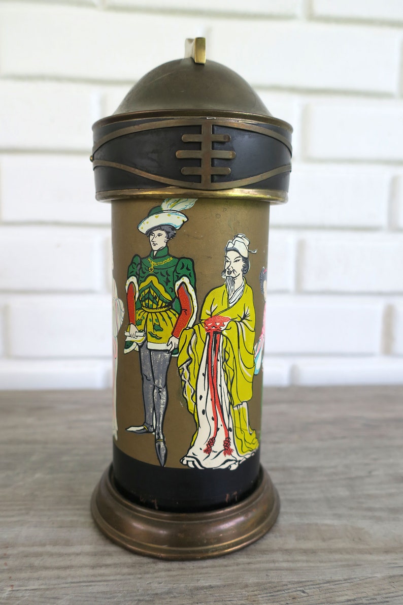 Asian Themed Music Box Decanter Vintage Musical Decanter - Etsy