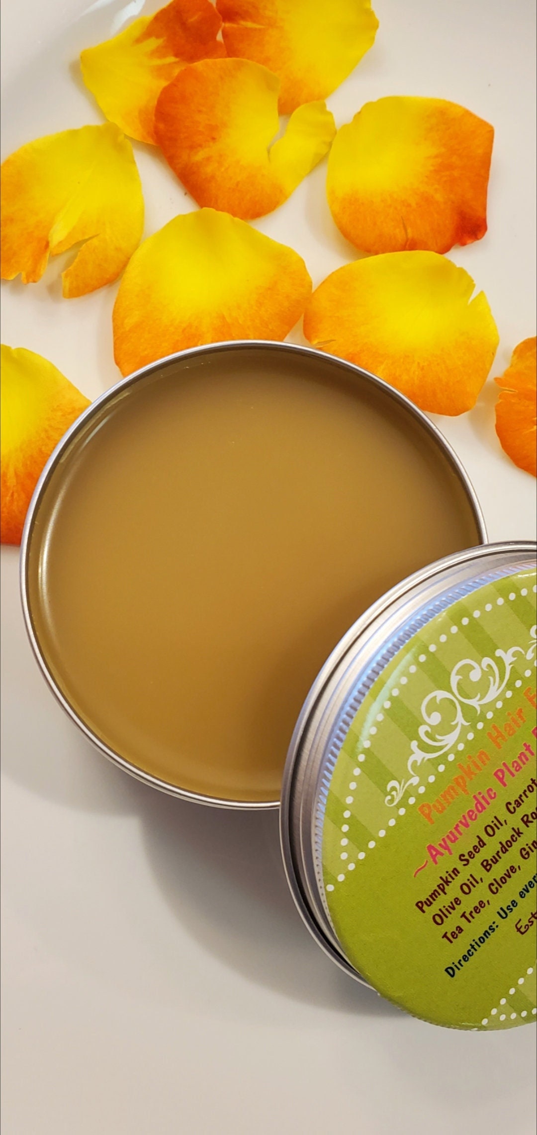 Pumpkin Carrot Hair Grease - Etsy