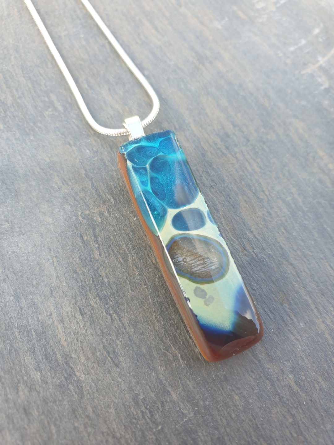 Beautiful Reactive Glass Jewellery, Unique Handcrafted Fused Glass and ...