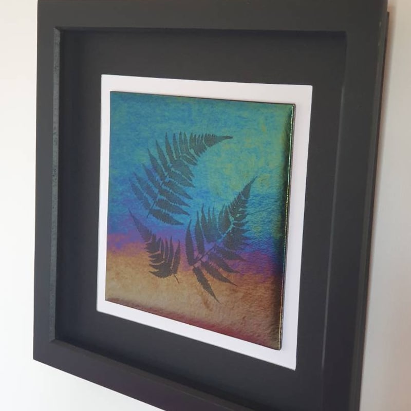 Fern Glass Wall Panel - Etsy