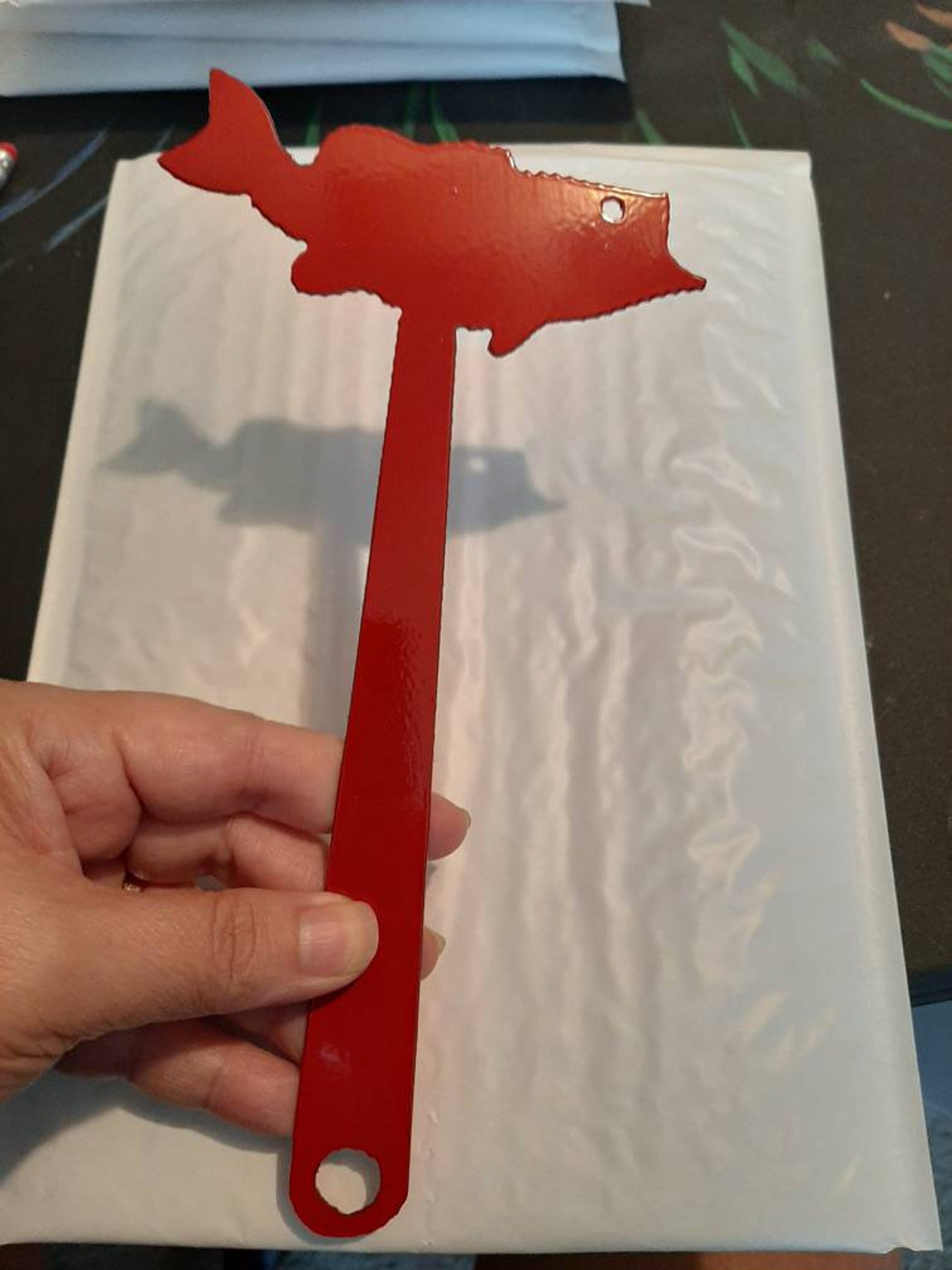Bass Mailbox Flag, Large Mouth Bass - Etsy