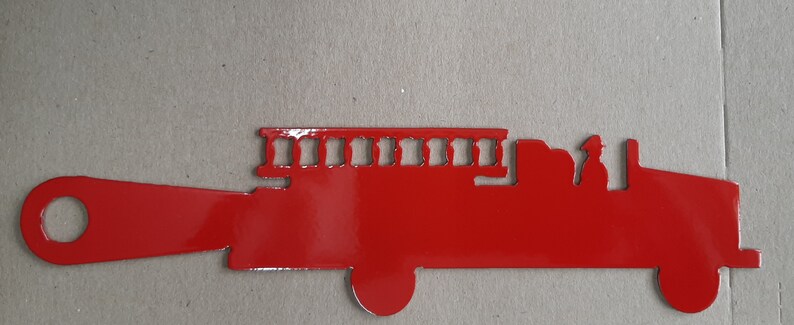 Firetruck Mailbox Flag - Etsy