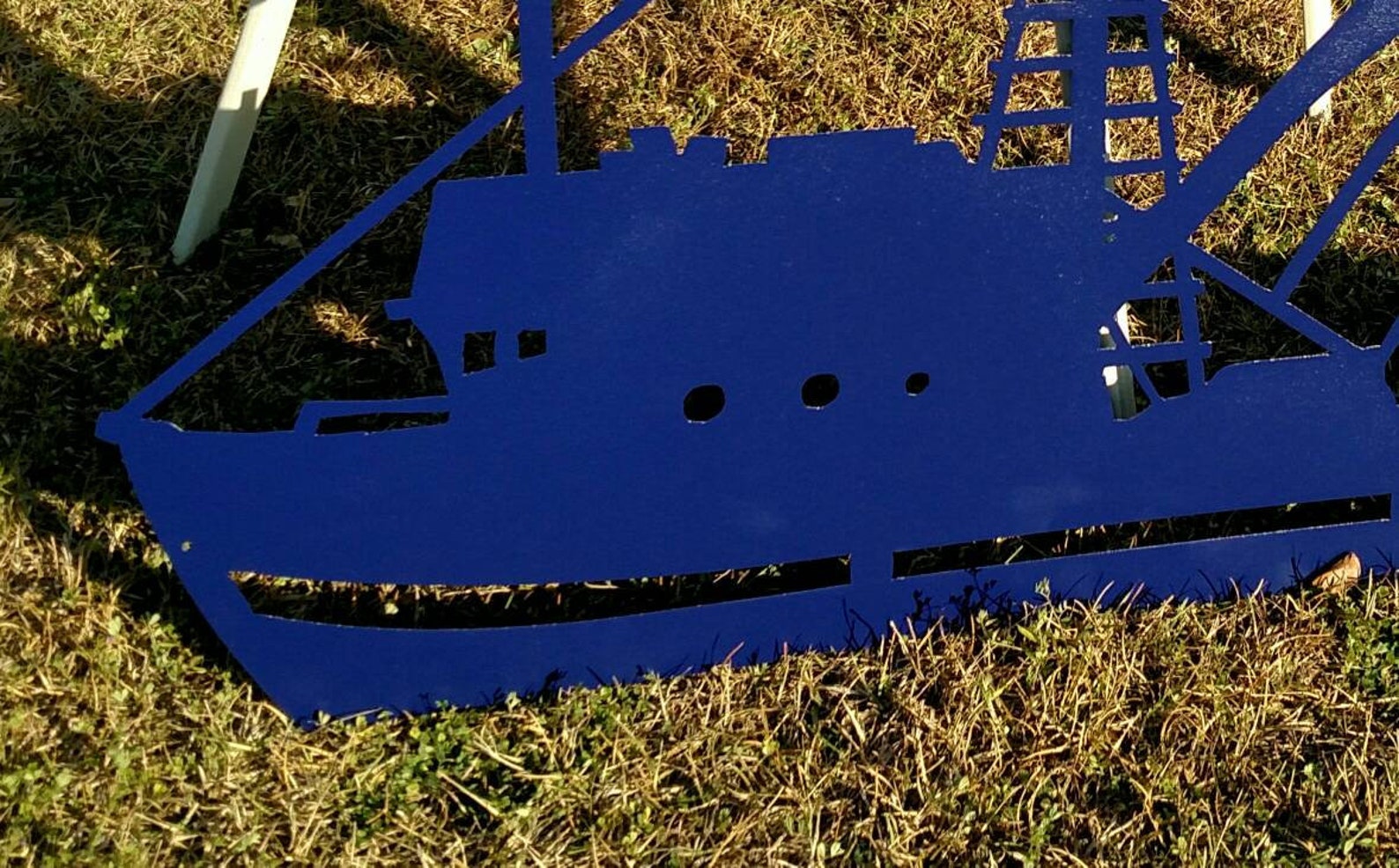 Metal Art Shrimp Boat - Etsy